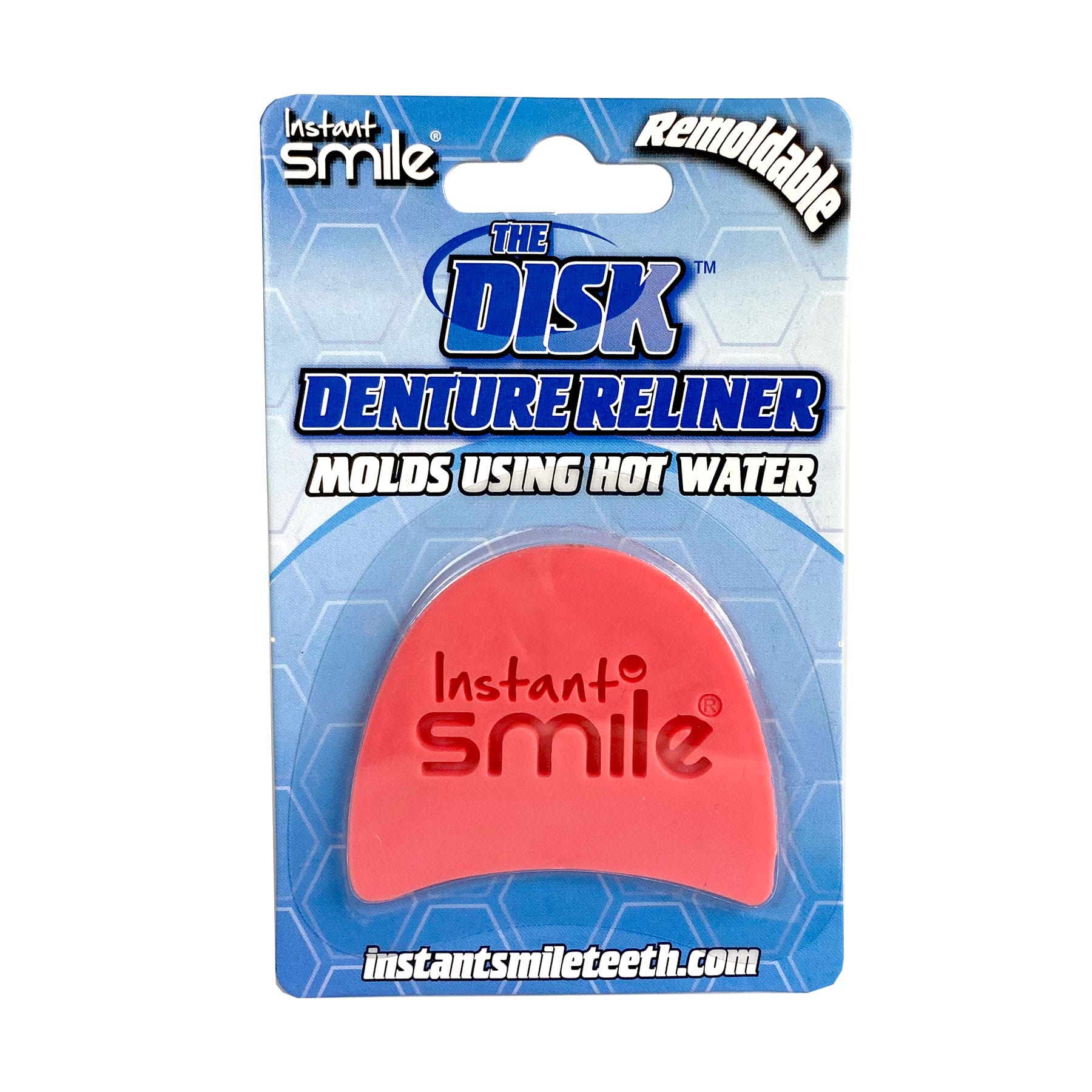 The Disk Denture Reliner - Instant Smile